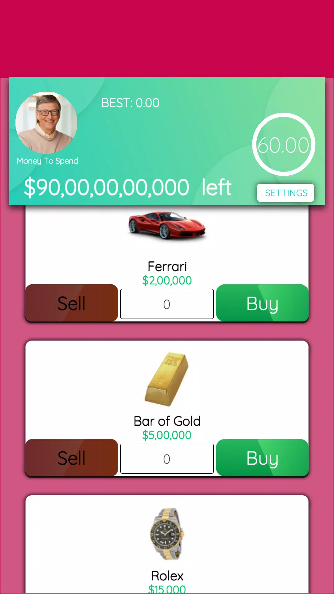 Bill Gates Money