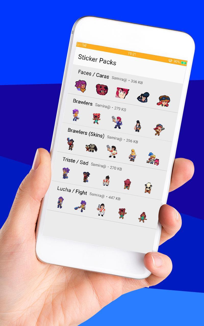 Brawl Stars Stickers Whatsapp Wastickerapps Apk For Android Download