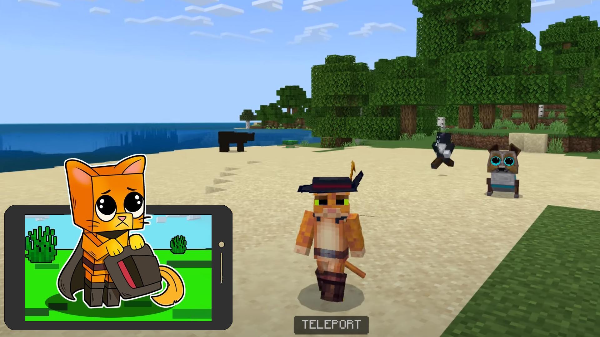 Puss In Boots For Minecraft Apk For Android Download