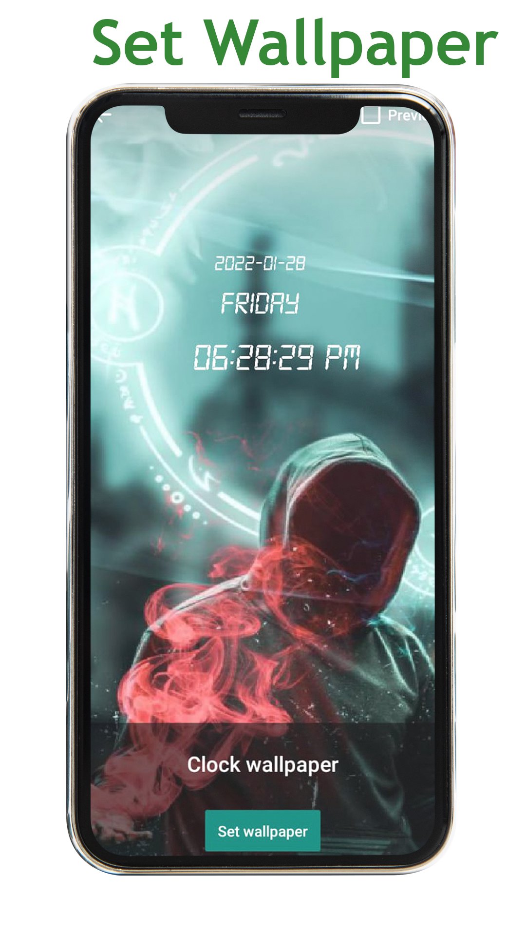 Night Clock Daily Wallpaper APK for Android Download