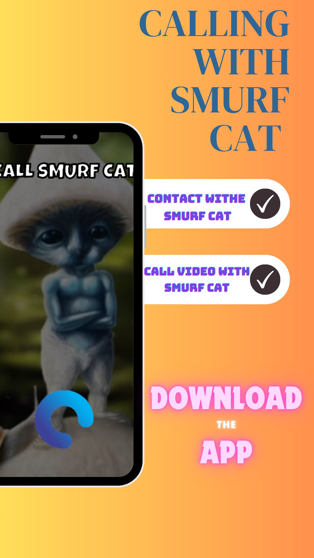 Fake Call Smurf Cat Calling APK for Android Download