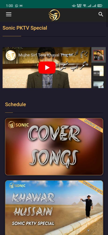 Sonic PKTV APK for Android Download