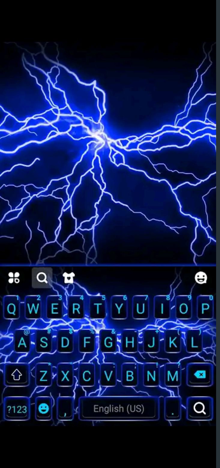 Lightning Thunder Keyboard App APK for Android Download