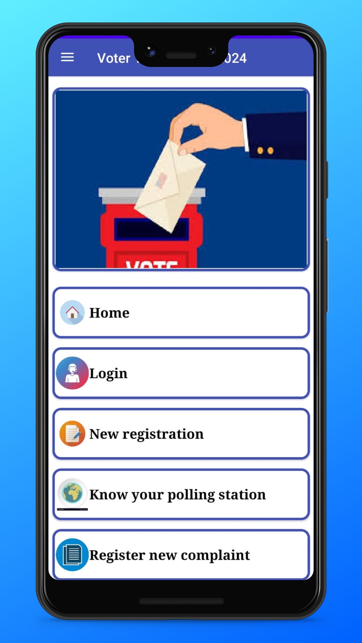 Voter ID Tracking status|Check APK for Android Download
