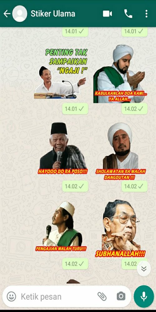 Stiker WA Islami Ulama WAStickeraApps APK für Android herunterladen