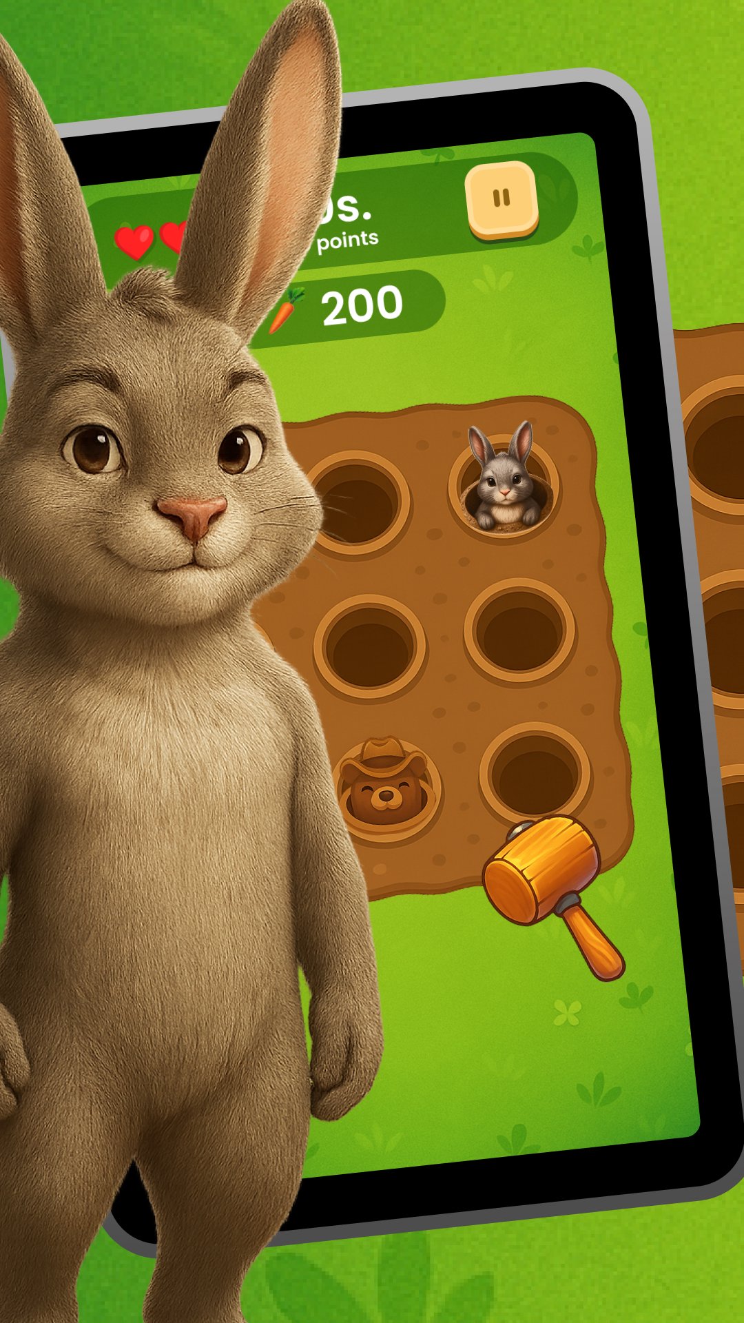 Whack a Mole: Bunny APK pour Android Gratuit télécharger