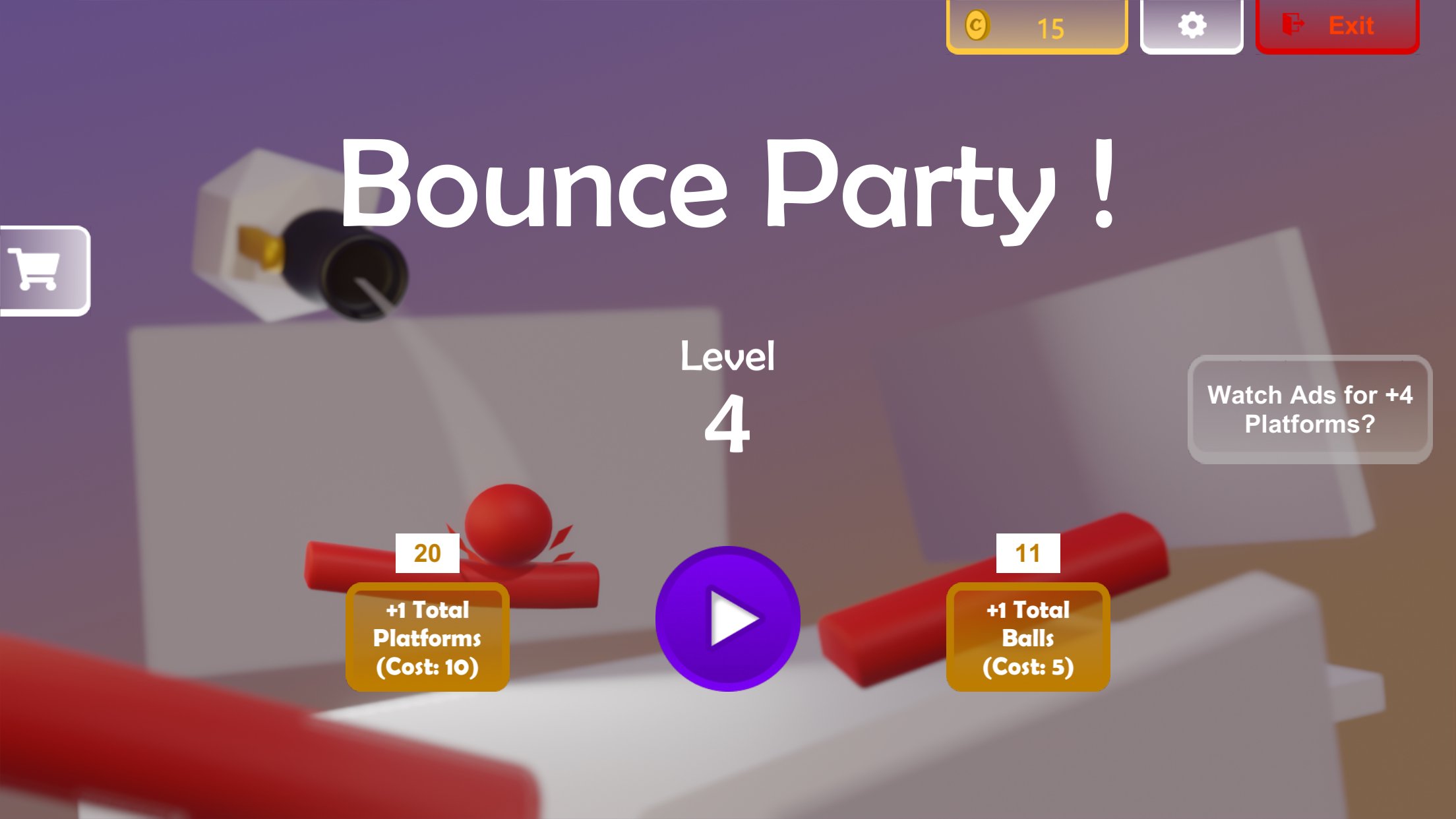 Descargar Bounce Party APK Última Versión 0.1.2 para Android