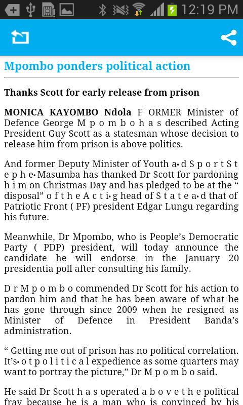 Zambia Daily Mail Apk For Android Download