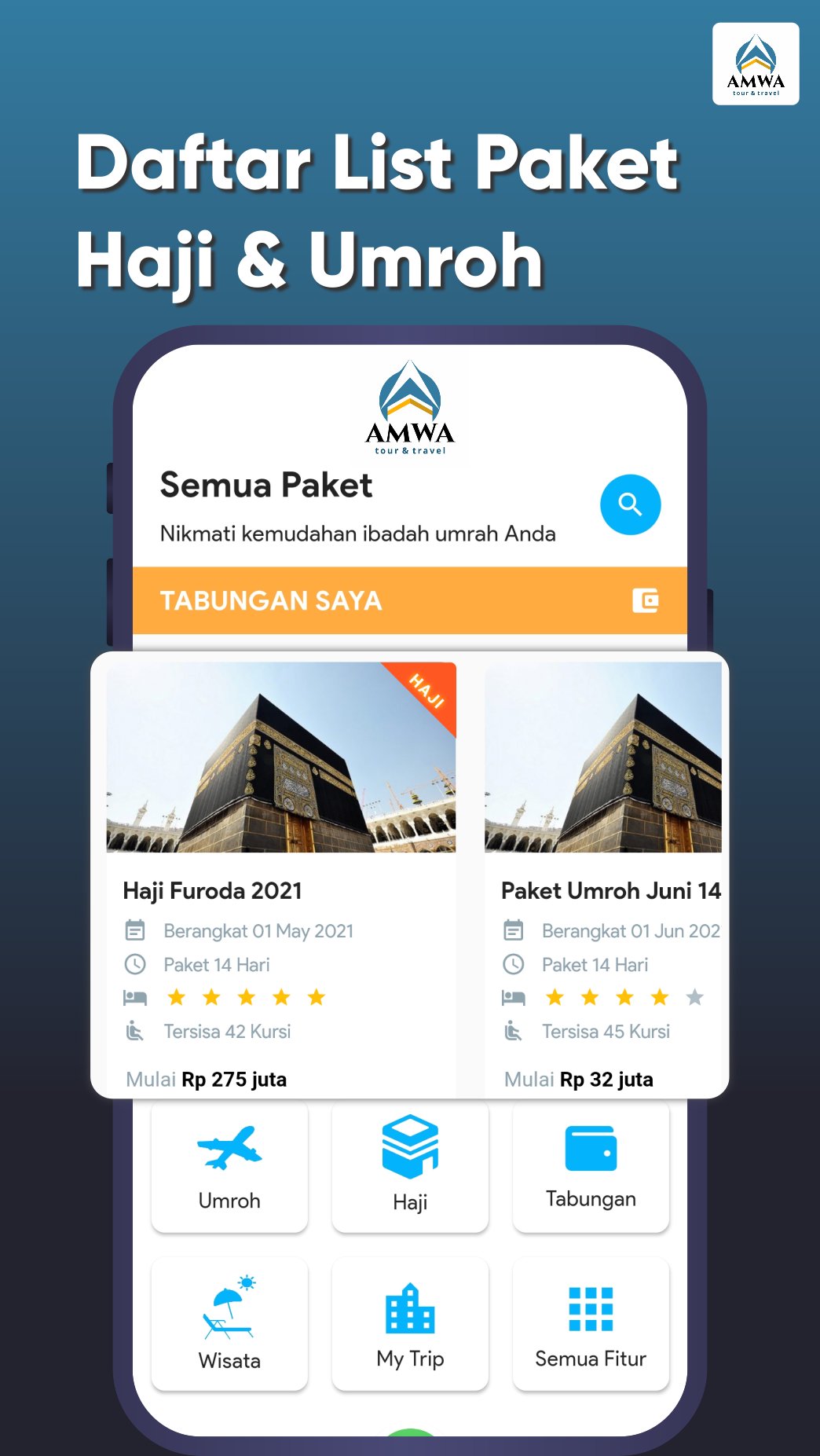 Descarga de APK de AMWA Tour Travel para Android