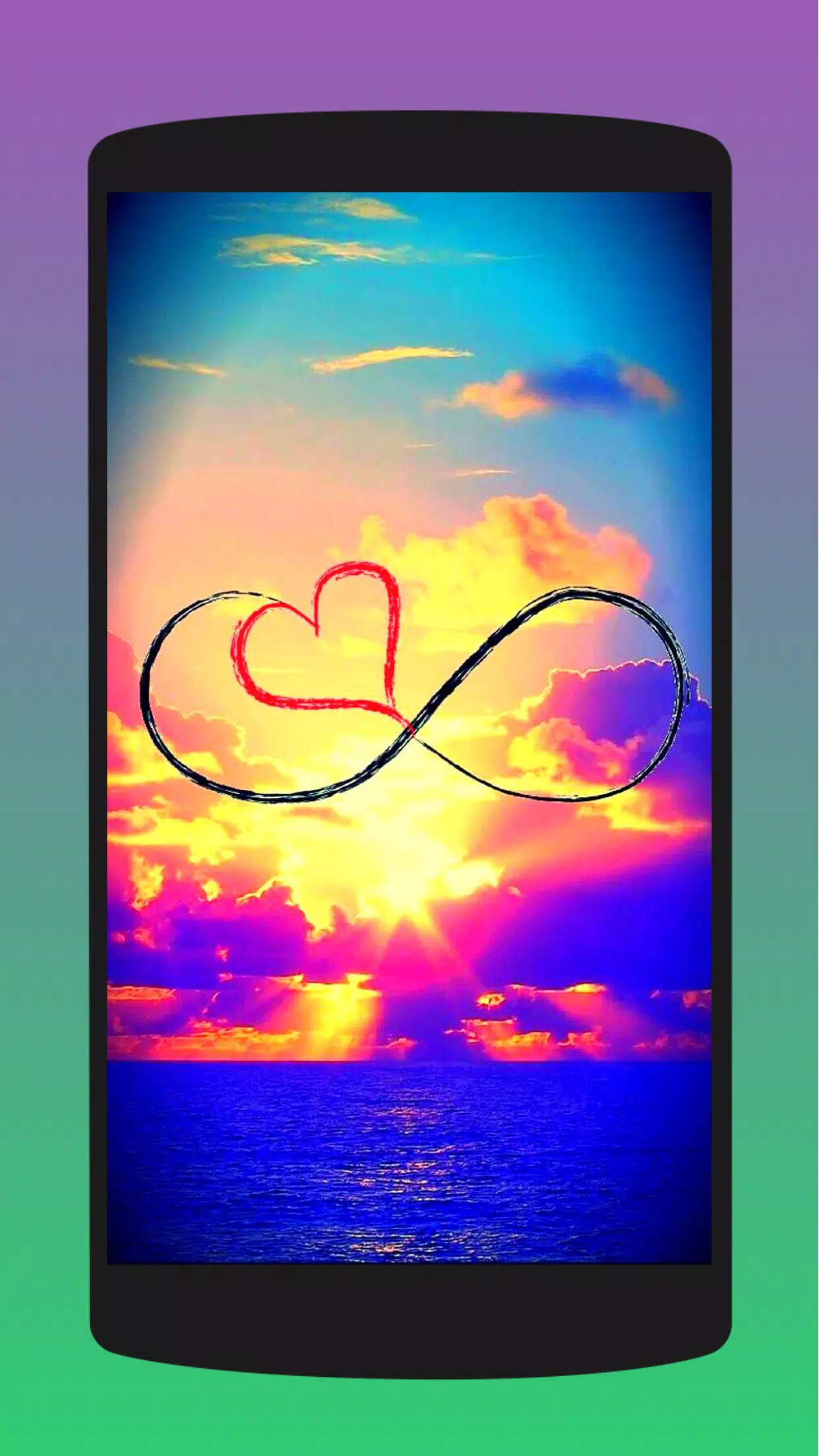 Love Infinity Symbol Wallpaper