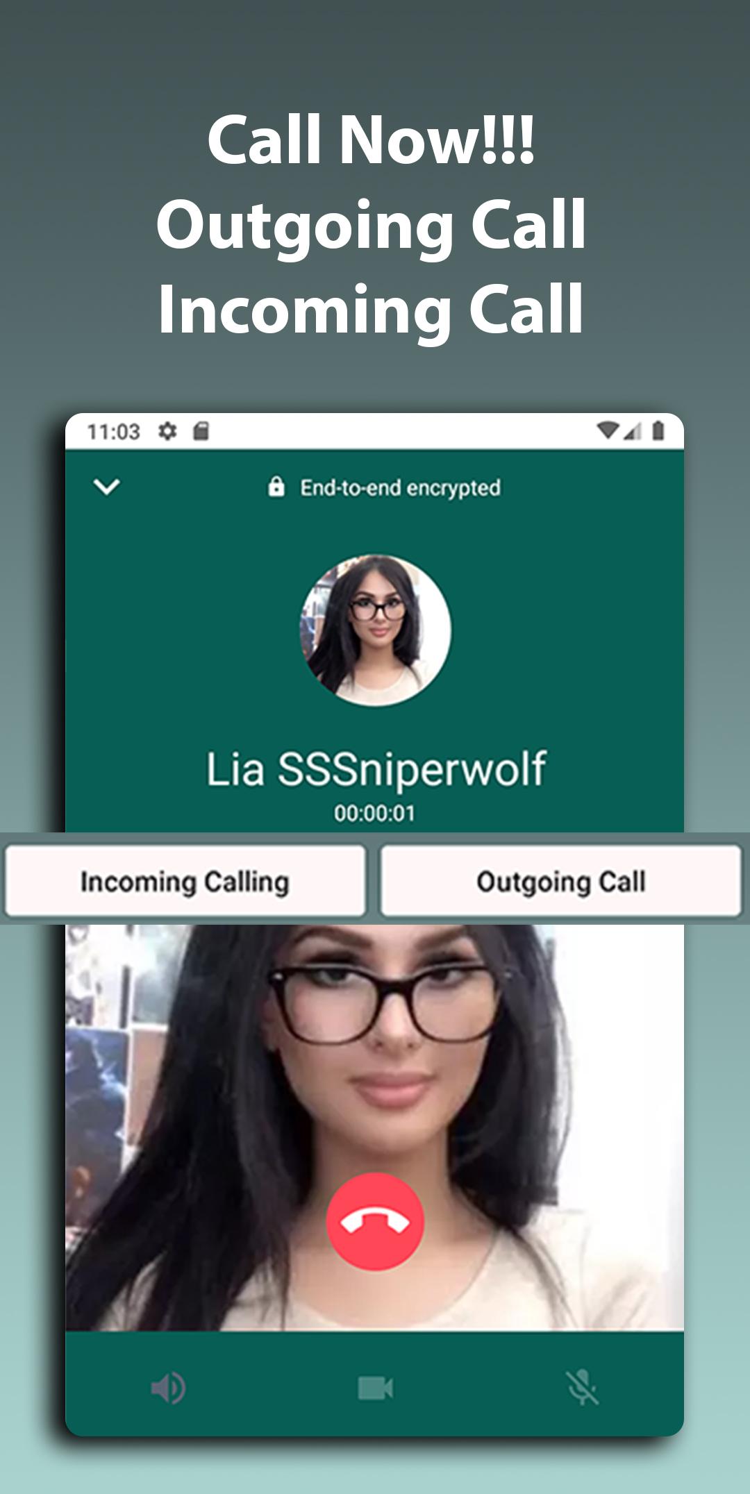 Sssniperwolf Game Call Chat Apk Für Android Herunterladen
