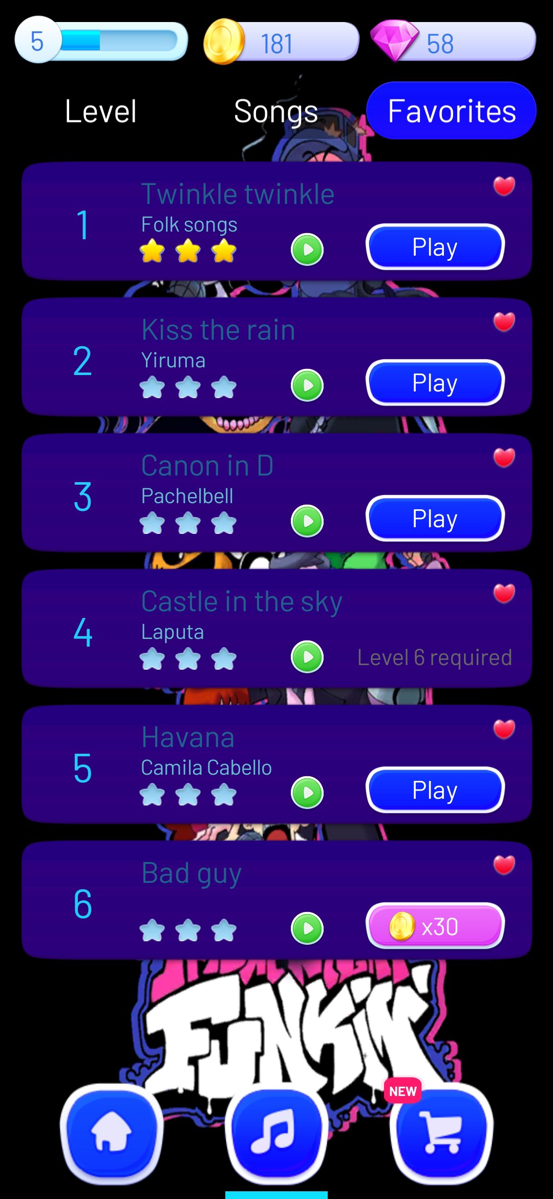 APK Piano FNF Buffet night Burstin untuk Muat Turun Android
