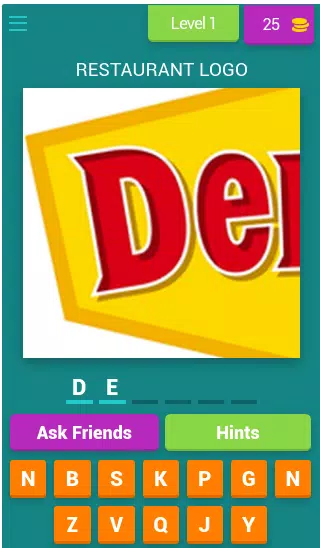 Guess The Restaurant Answers Level 1