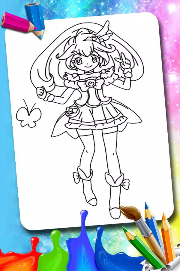 Suite Precure Coloring Pages