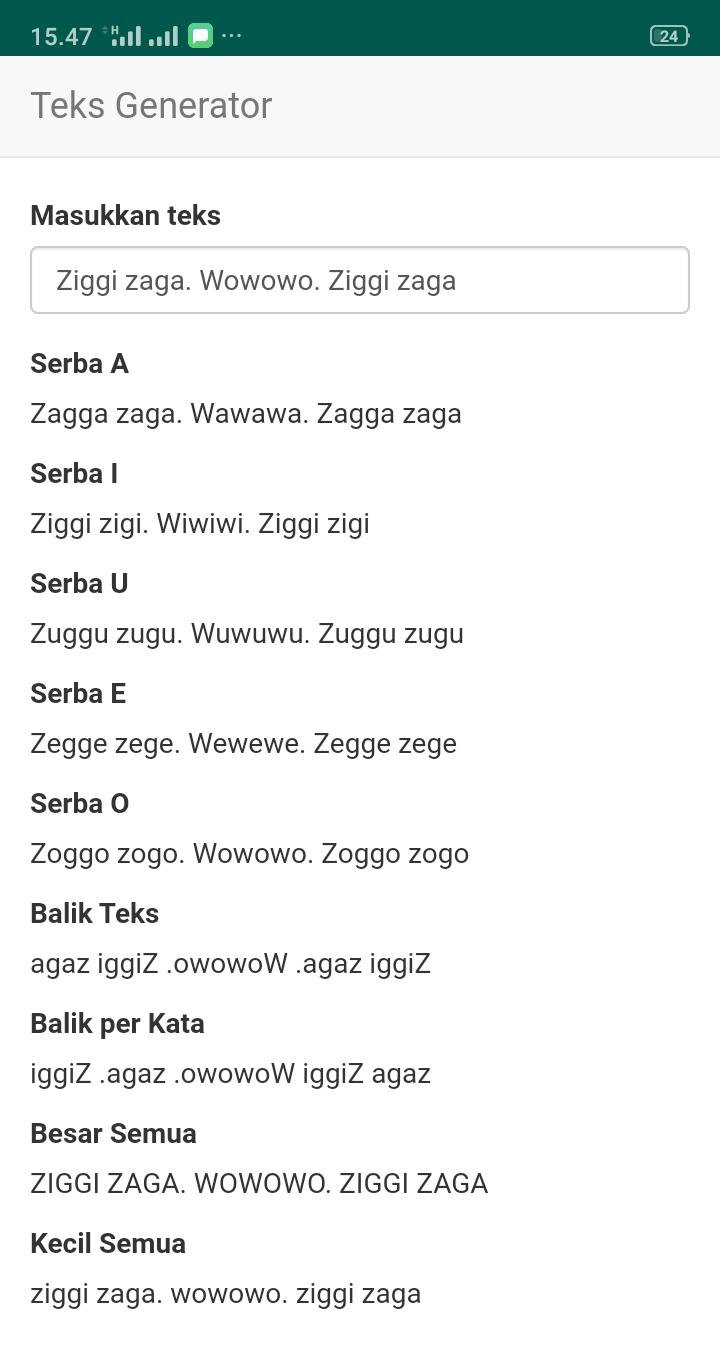 TEKS GENERATOR APK for Android Download