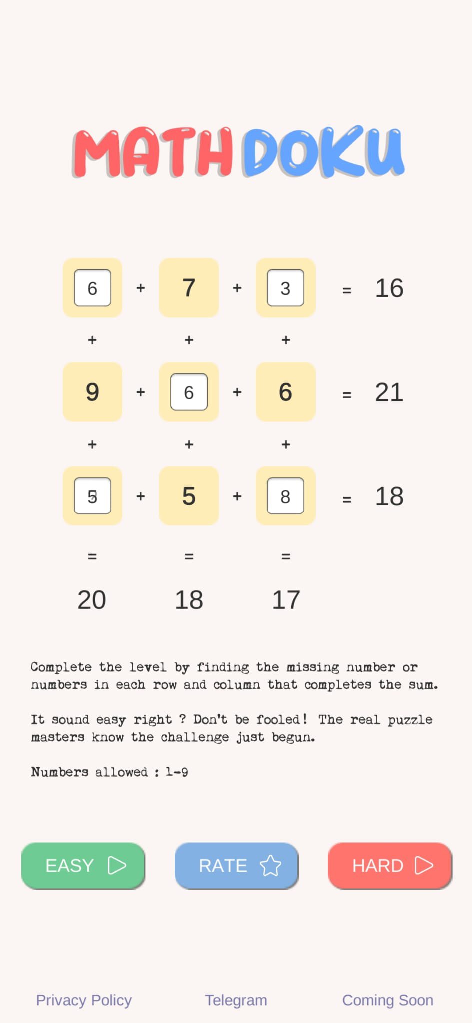 MathDoku - Numbers and Puzzle APK Download for Android - Latest Version