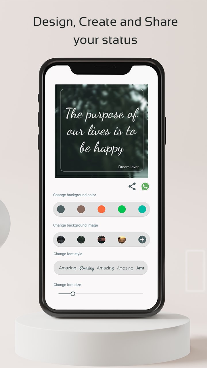 Make My Status - Create Text Q APK for Android Download