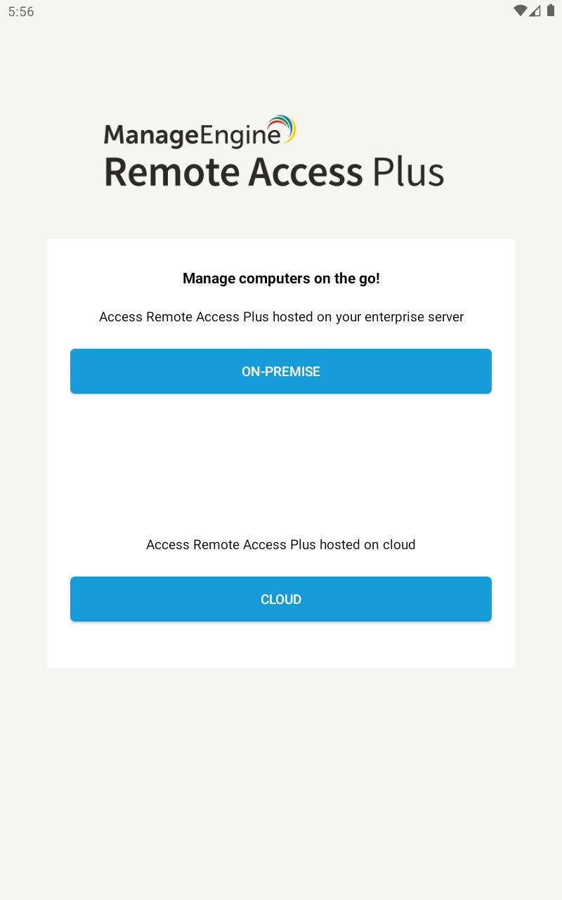 ManageEngine Remote Access Plus for Android - APK Download ManageEngine Remote Access Plus for Android - APK Download