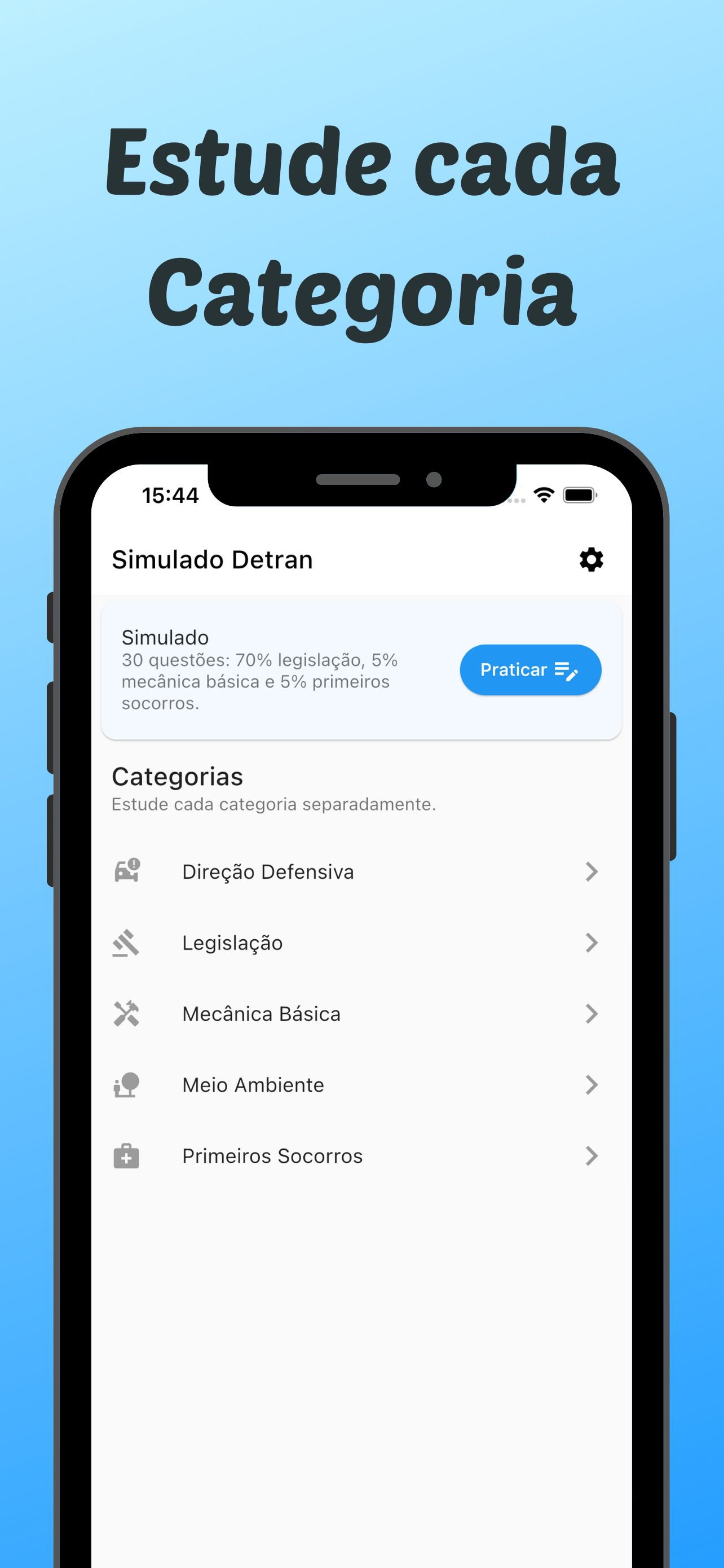Simulado Detran: Carteira CNH APK Download for Android - Latest Version