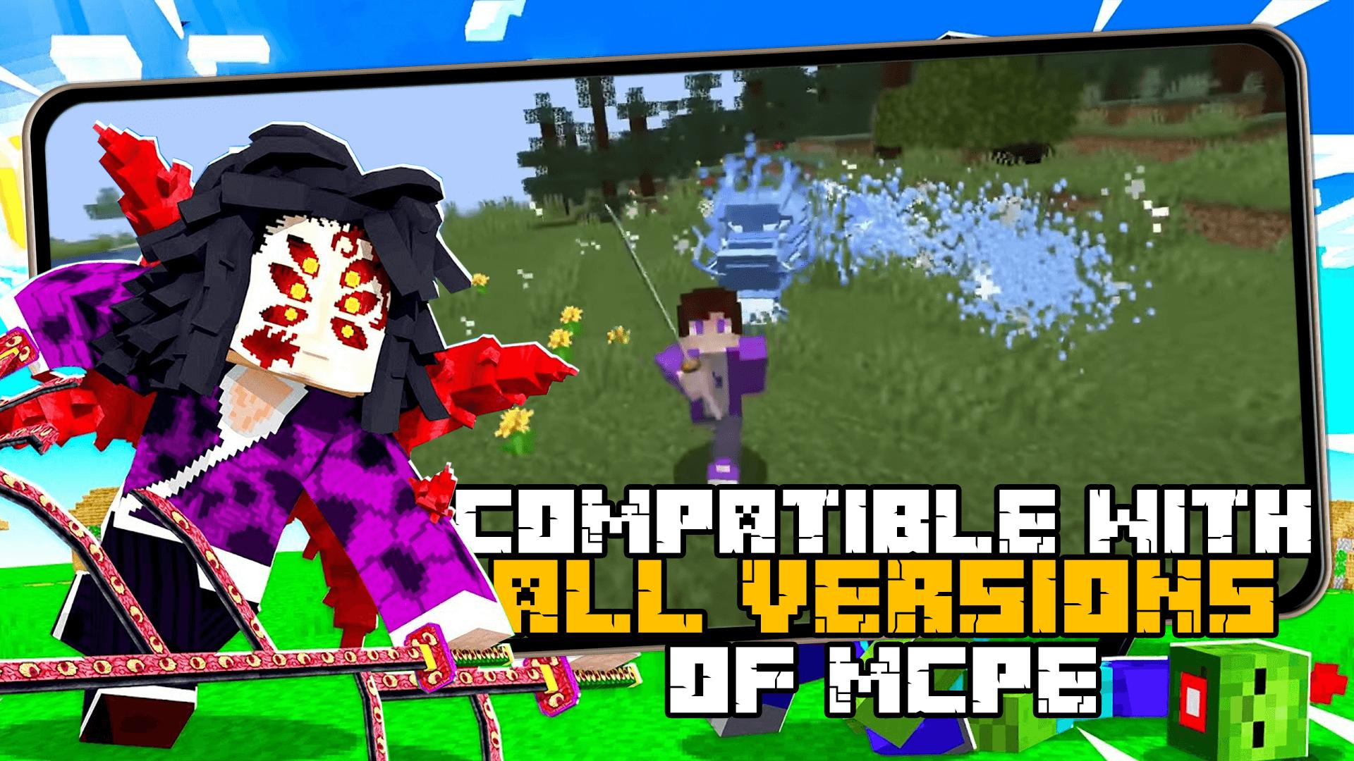 Android용 Demon Slayer Mod For Minecraft Apk 다운로드
