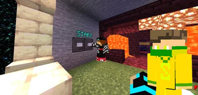 Descarga De Apk De Dimension Parkour Map For Mcpe Para Android
