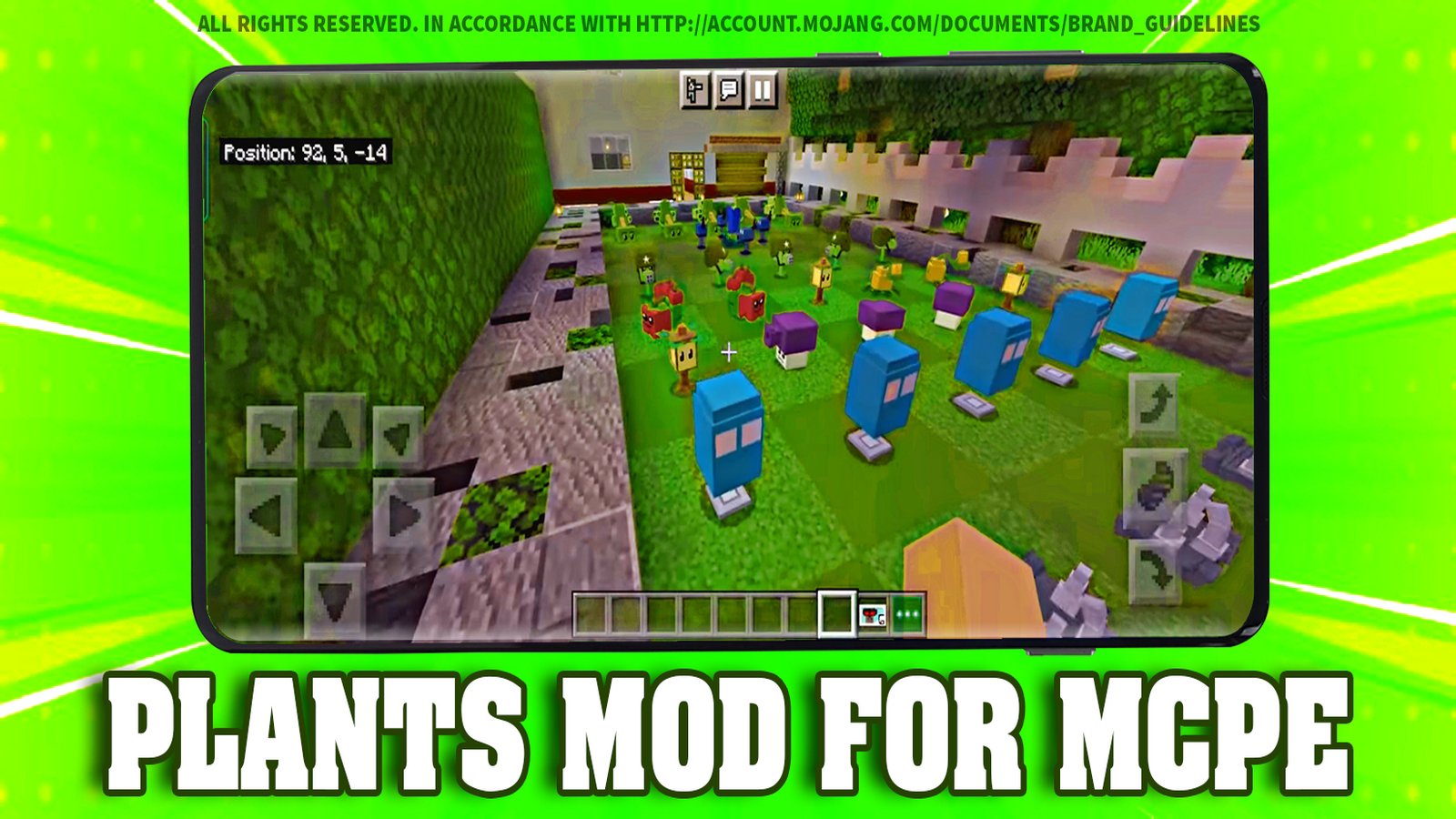 Mod PVZ + Map For Minecraft PE APK for Android Download