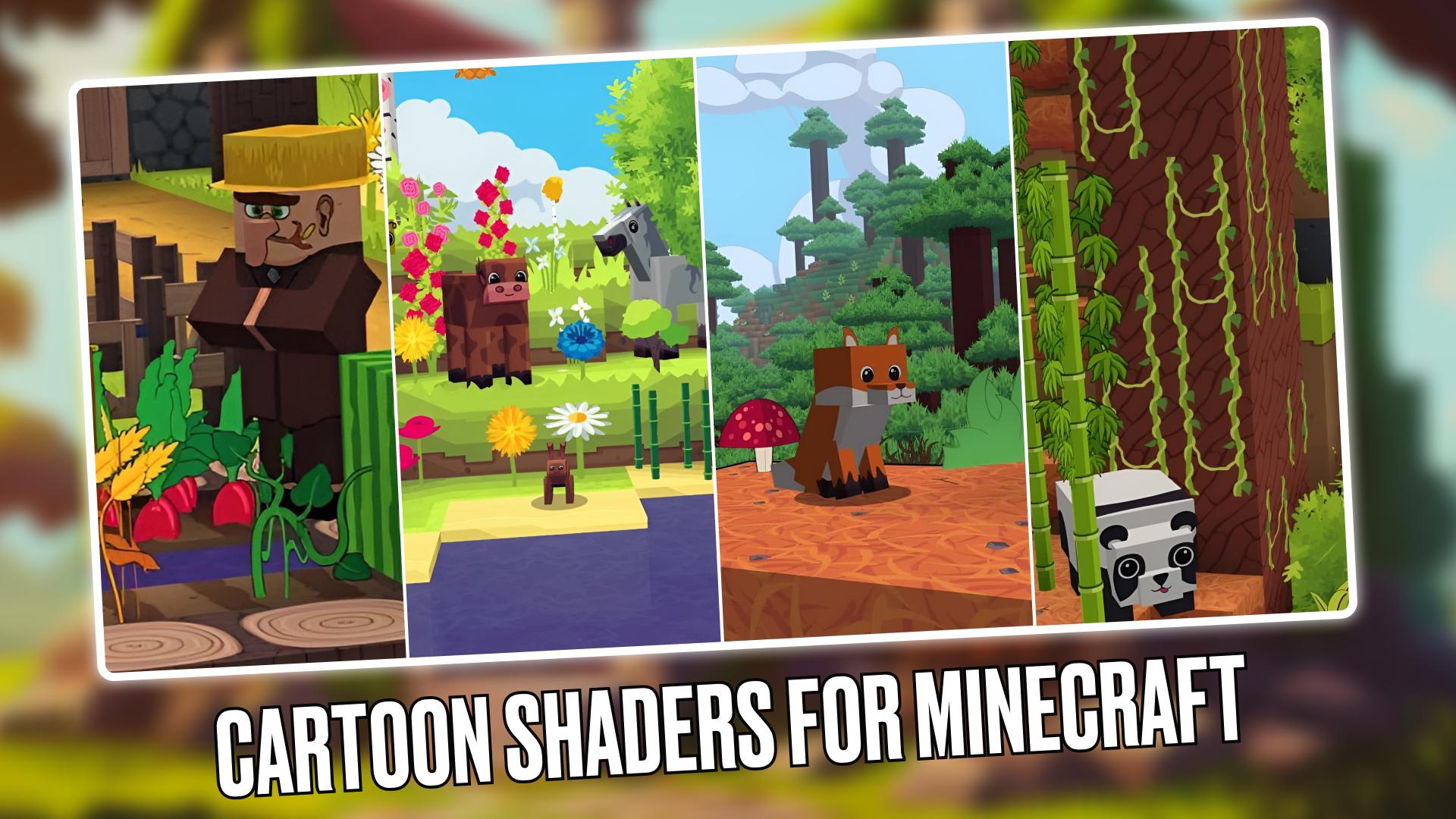 Cartoon Shaders for Minecraft APK للاندرويد تنزيل Cartoon Shaders for Minecraft APK للاندرويد تنزيل