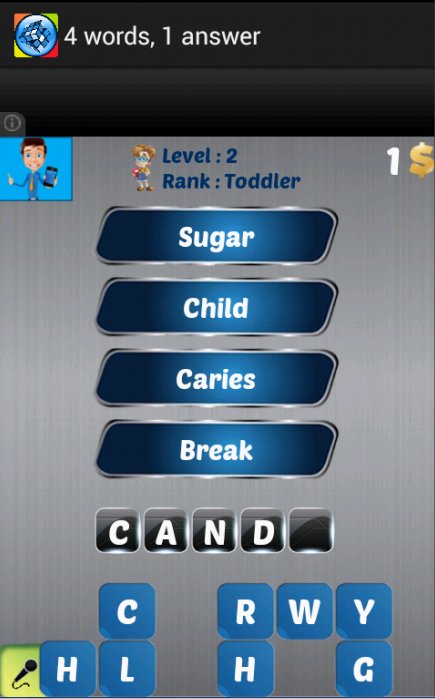 4 words 1 answer APK for Android Download