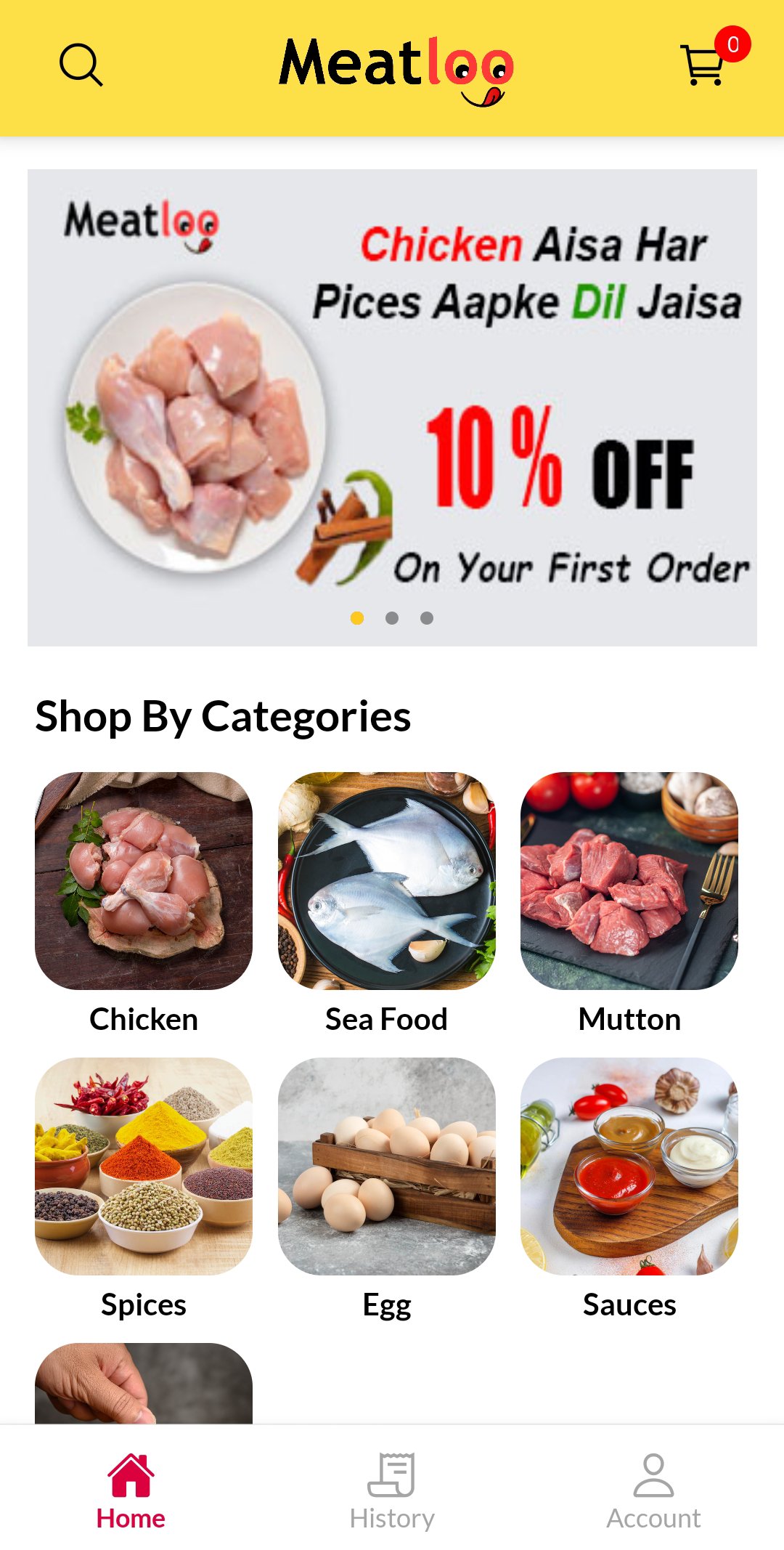 Meatloo - Chicken, Fish & Meat APK voor Android Download