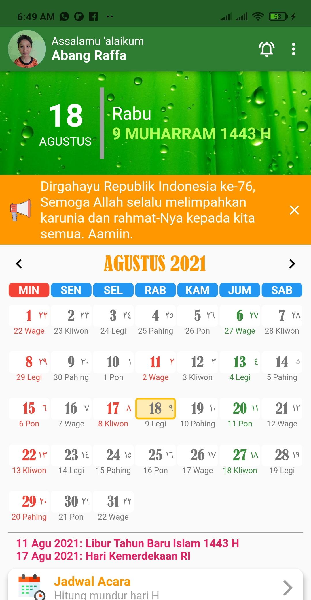Kalender Islam 2021 Newstempo kalender-islam-2021-newstempo