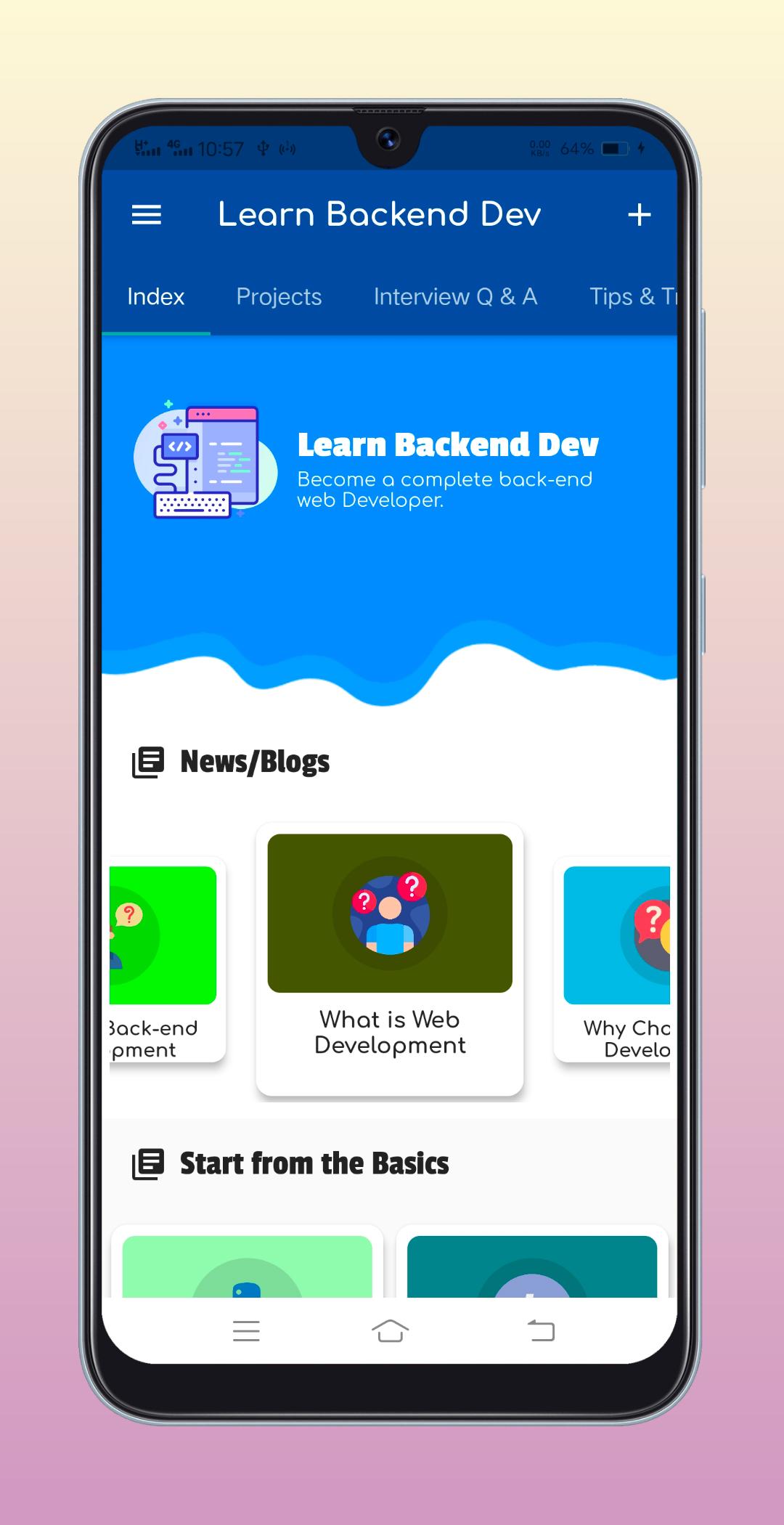 Learn Backend Web Development Apk For Android Download