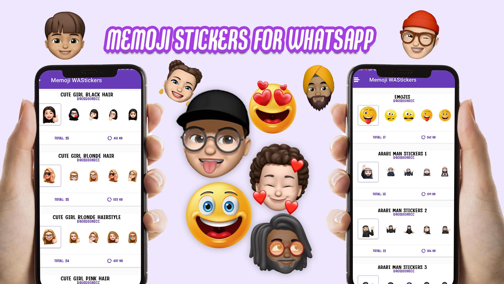 Memoji Stickers for WhatsApp 安卓APK下载 - 最新版本 Memoji Stickers for WhatsApp 安卓APK下载 - 最新版本