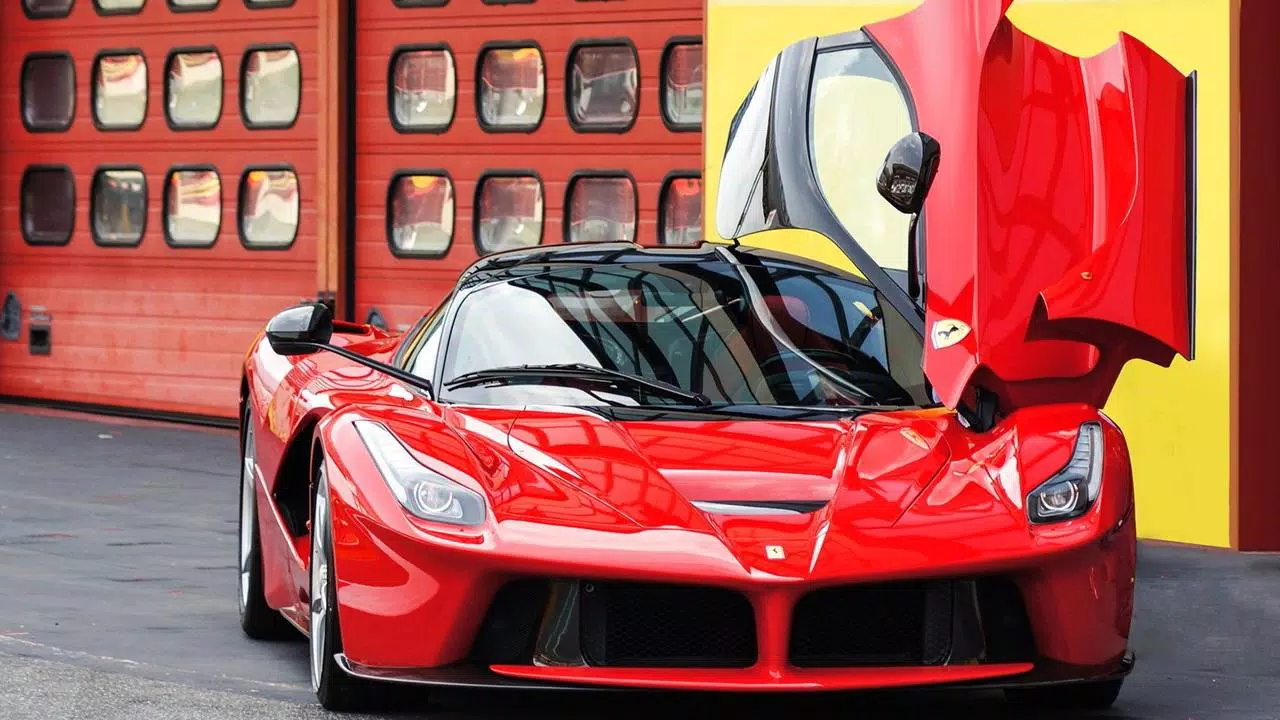 Ferrari Laferrari Front View Wallpaper