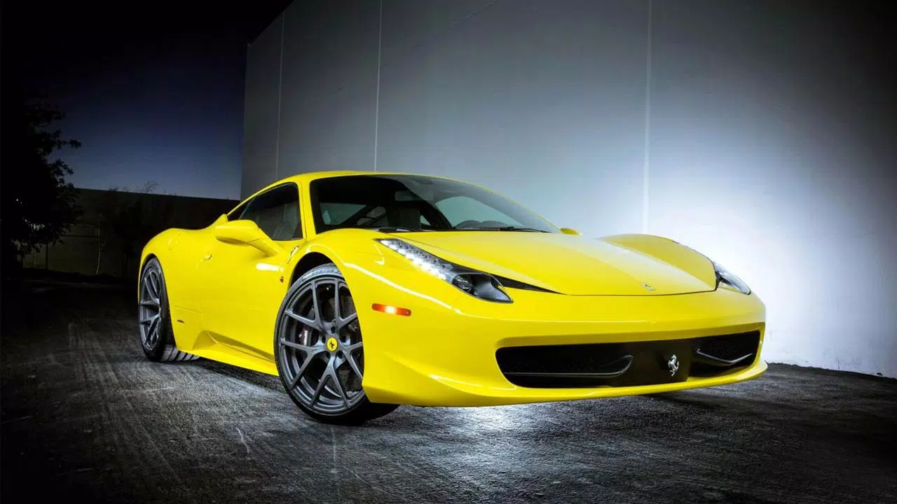 Yellow Ferrari Wallpapers