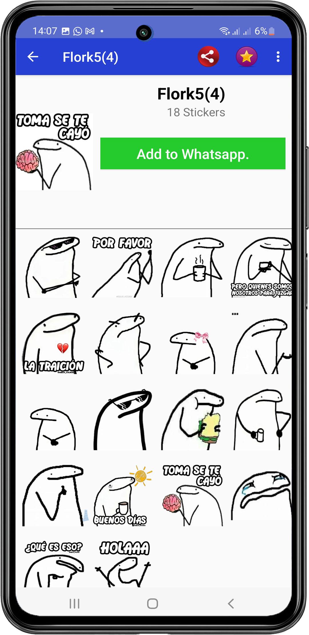Stickers de Flork Memes安卓版应用APK下载 Stickers de Flork Memes安卓版应用APK下载