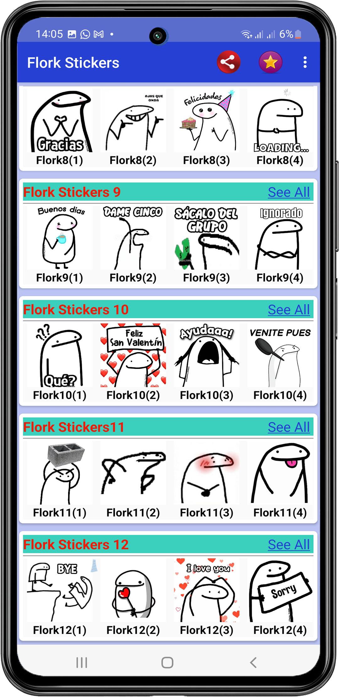 Stickers de Flork Memes Android के लिए APK डाउनलोड करें Stickers de Flork Memes Android के लिए APK डाउनलोड करें