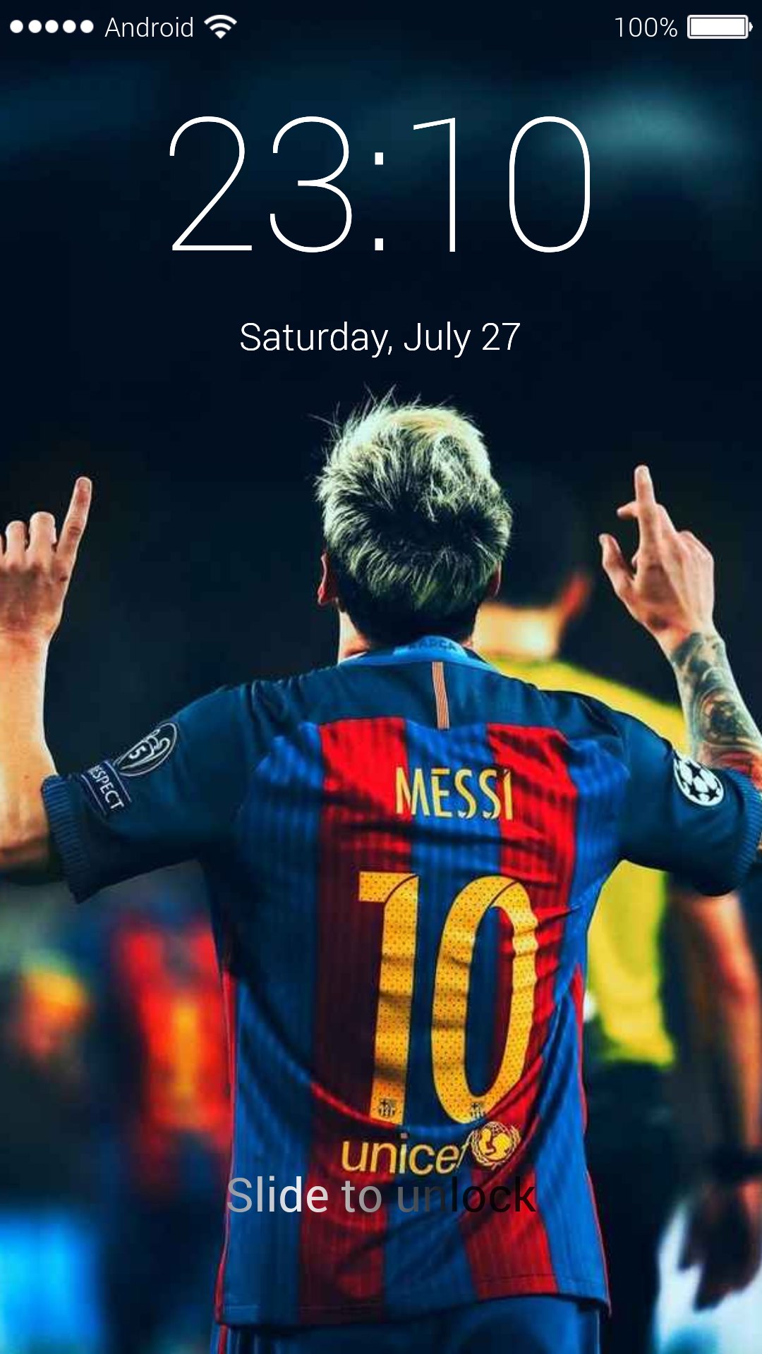 MESSİ LOCK SCREEN APK for Android Download