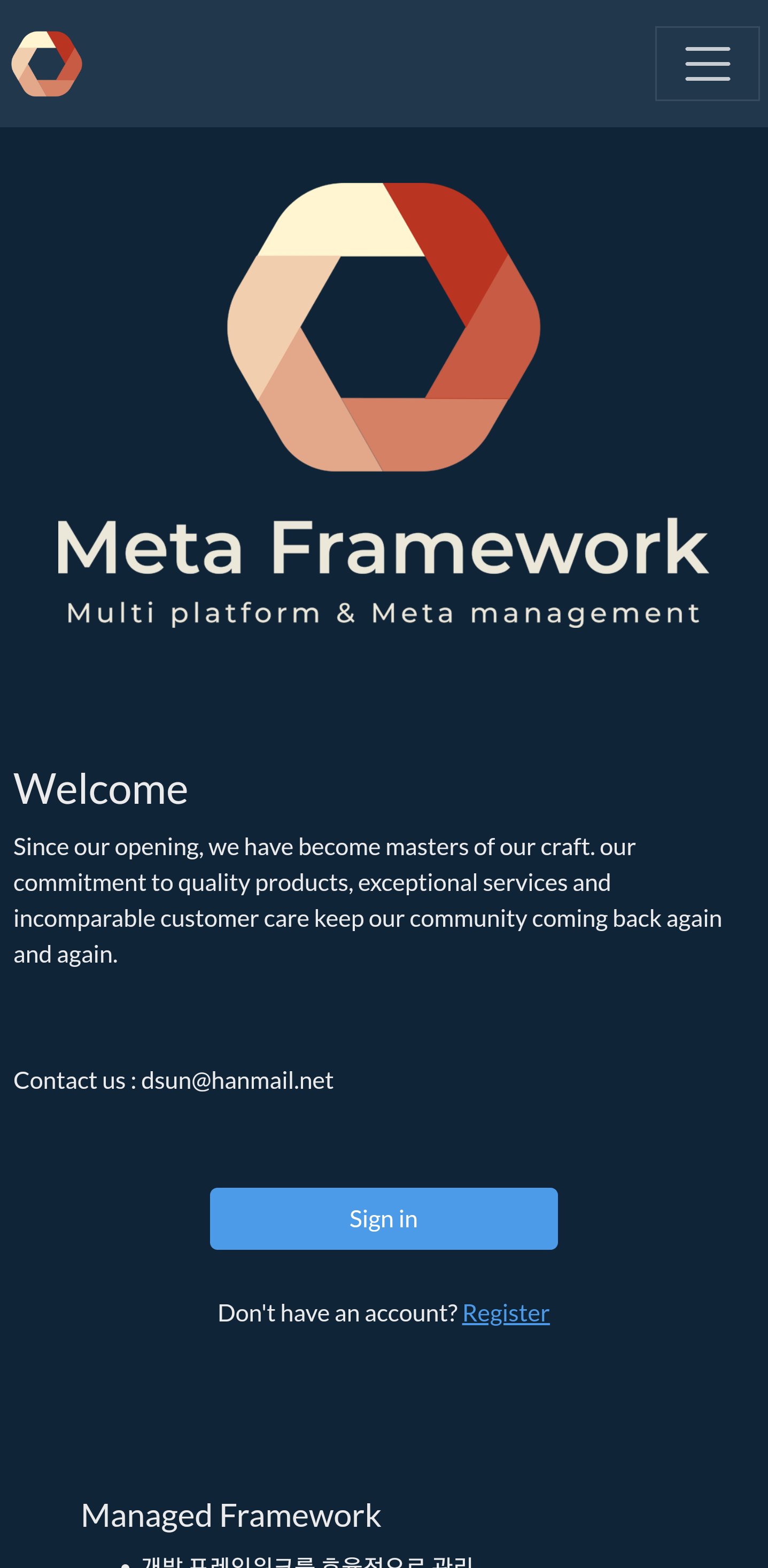 Descarga de APK de Meta Framework Management para Android