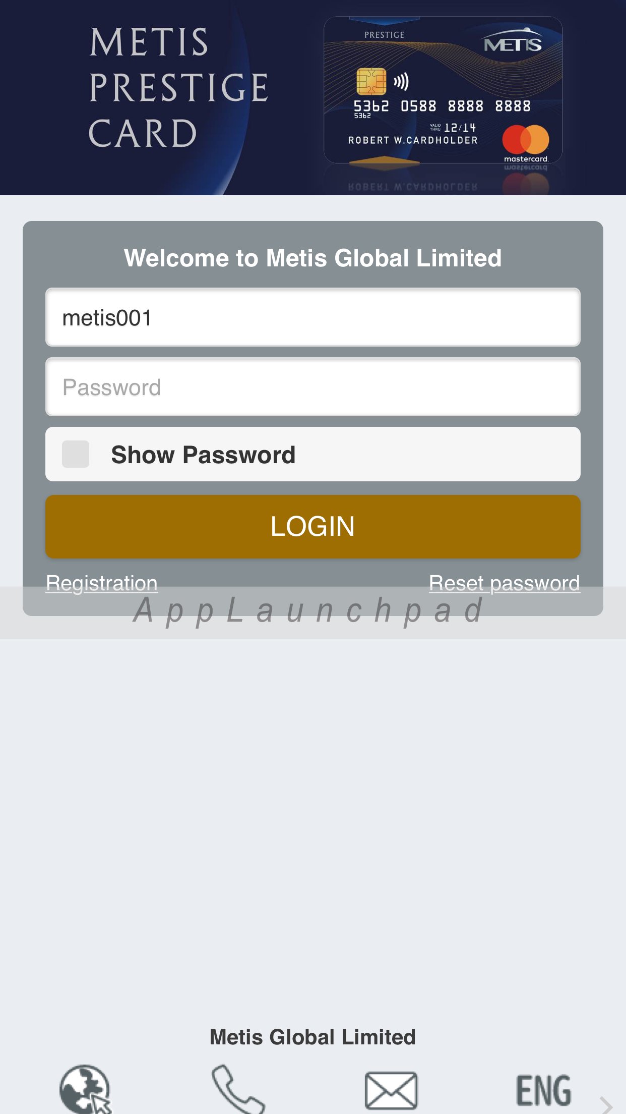 Metis Prestige Card APK for Android Download