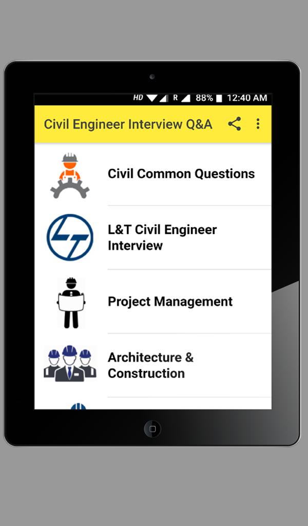 Civil Engineering Interview Questions And Answers APK Android civil-engineering-interview-questions-and-answers-apk-android