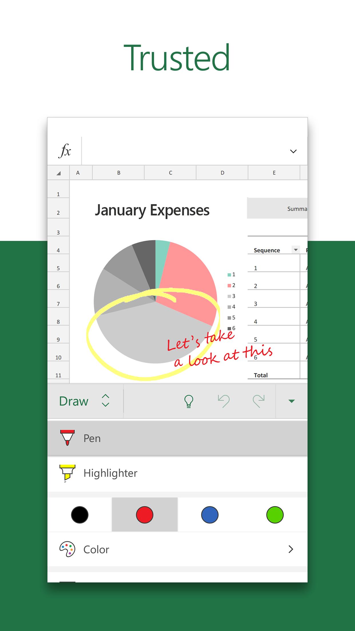 Microsoft Excel: View, Edit, & Create Spreadsheets for Android - APK ... Microsoft Excel: View, Edit, & Create Spreadsheets for Android - APK ...