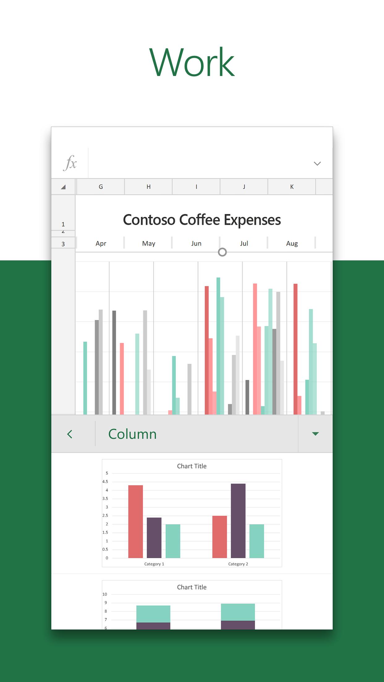 Microsoft Excel: View, Edit, & Create Spreadsheets for Android - APK ... Microsoft Excel: View, Edit, & Create Spreadsheets for Android - APK ...