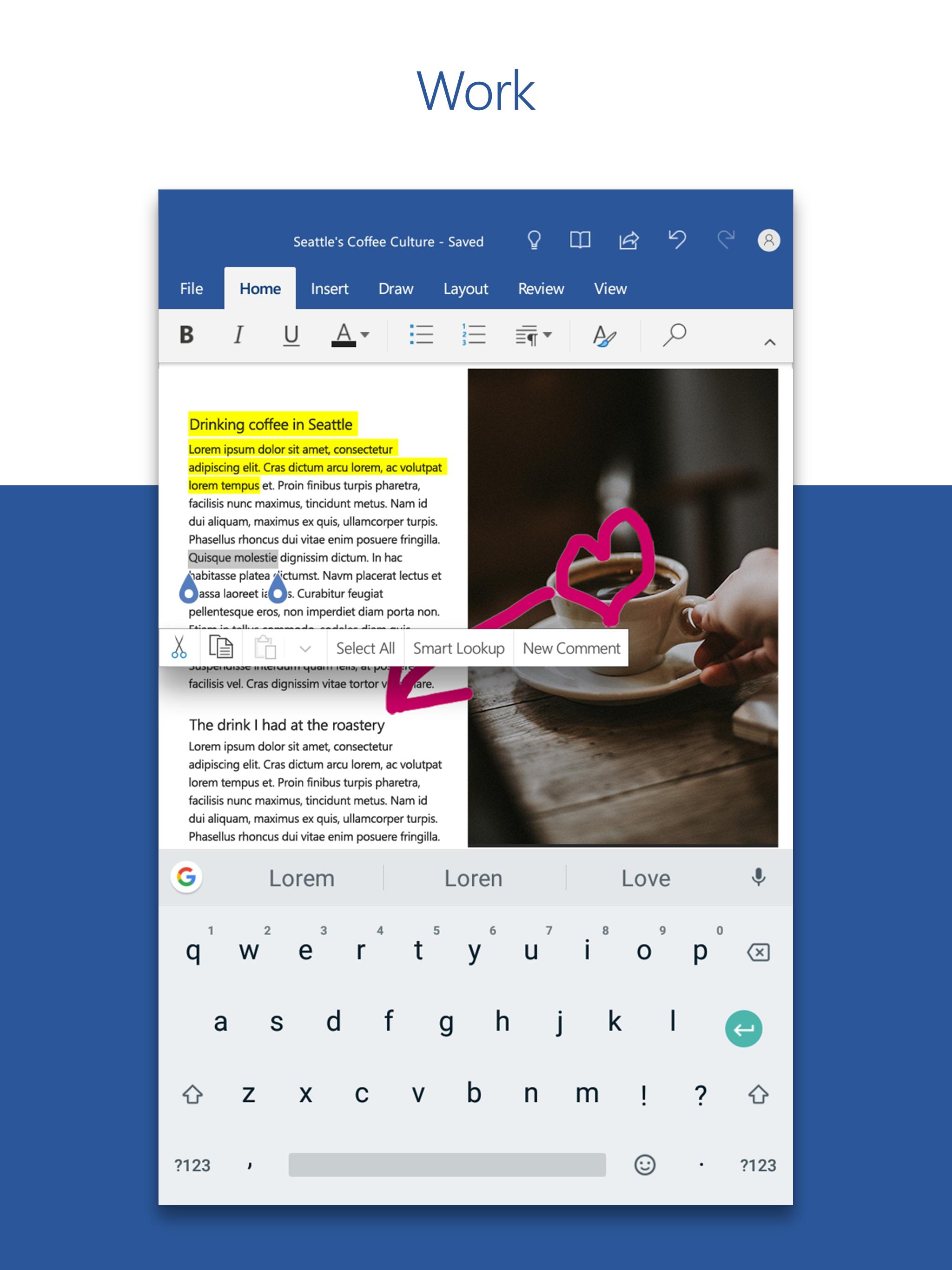Microsoft Word: Write, Edit & Share Docs on the Go for Android - APK ... Microsoft Word: Write, Edit & Share Docs on the Go for Android - APK ...