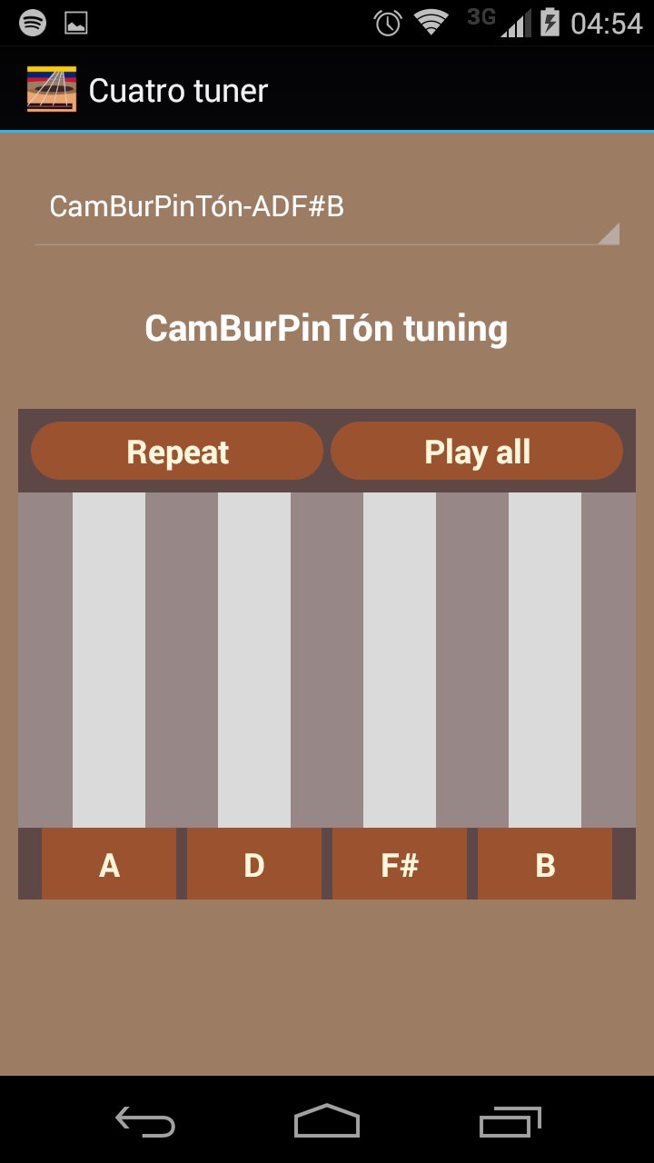 Venezuelan cuatro tuner APK for Android Download