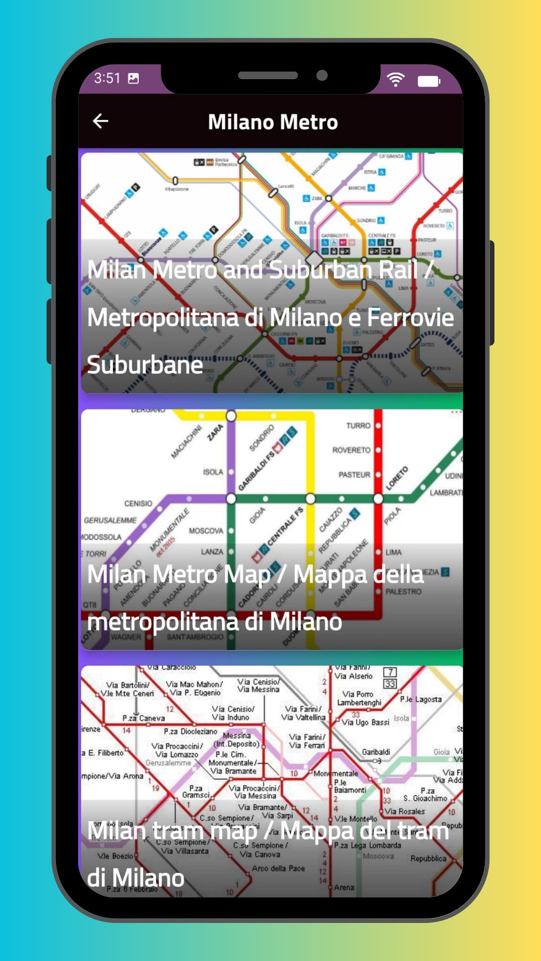 Milan Metro Map 2023 APK for Android Download