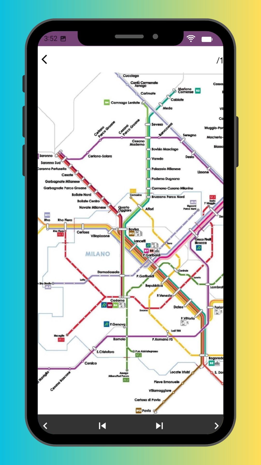 Milan Metro Map 2023 APK for Android Download