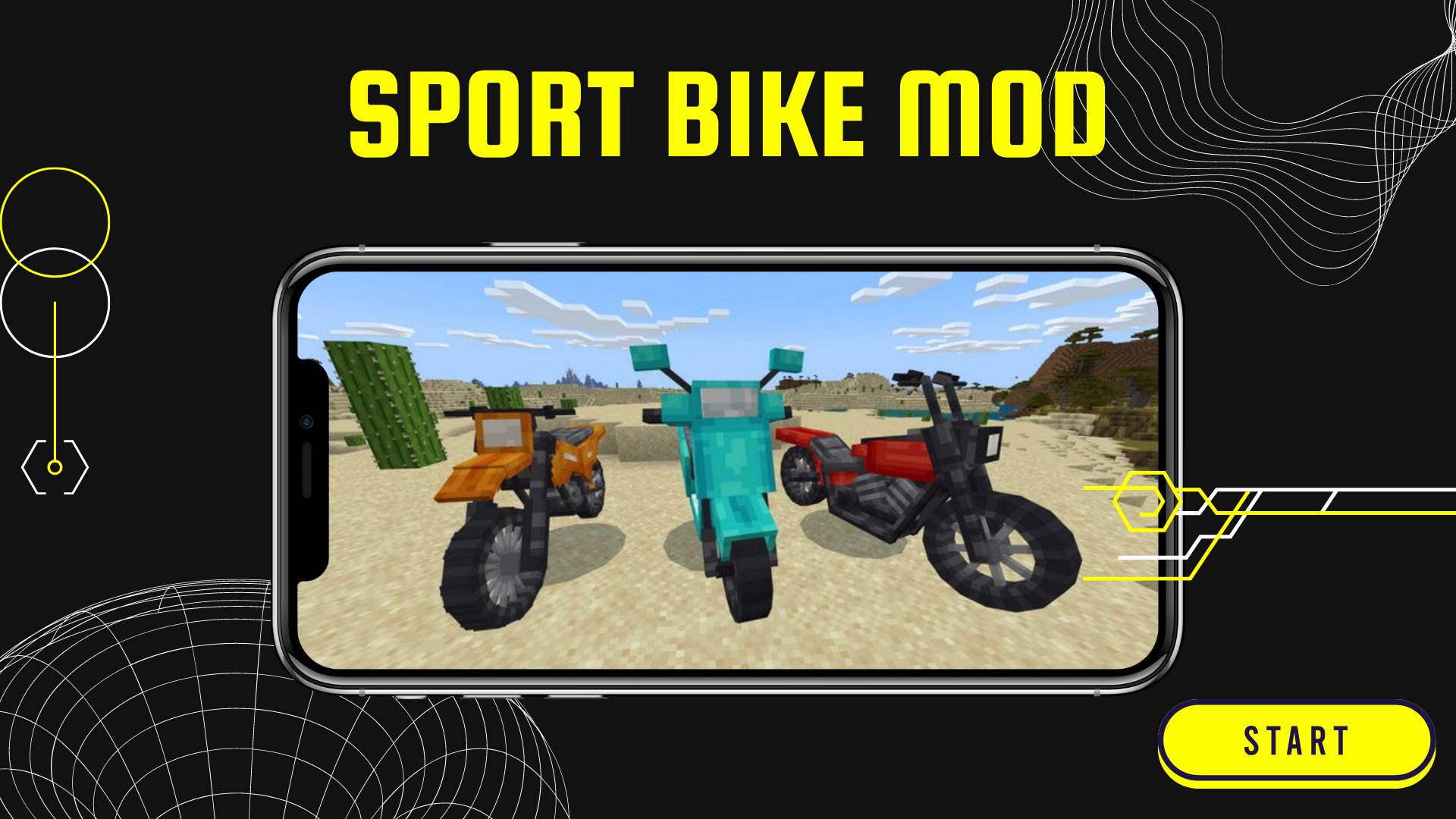 Sport bike mod for Minecraft APK for Android Download