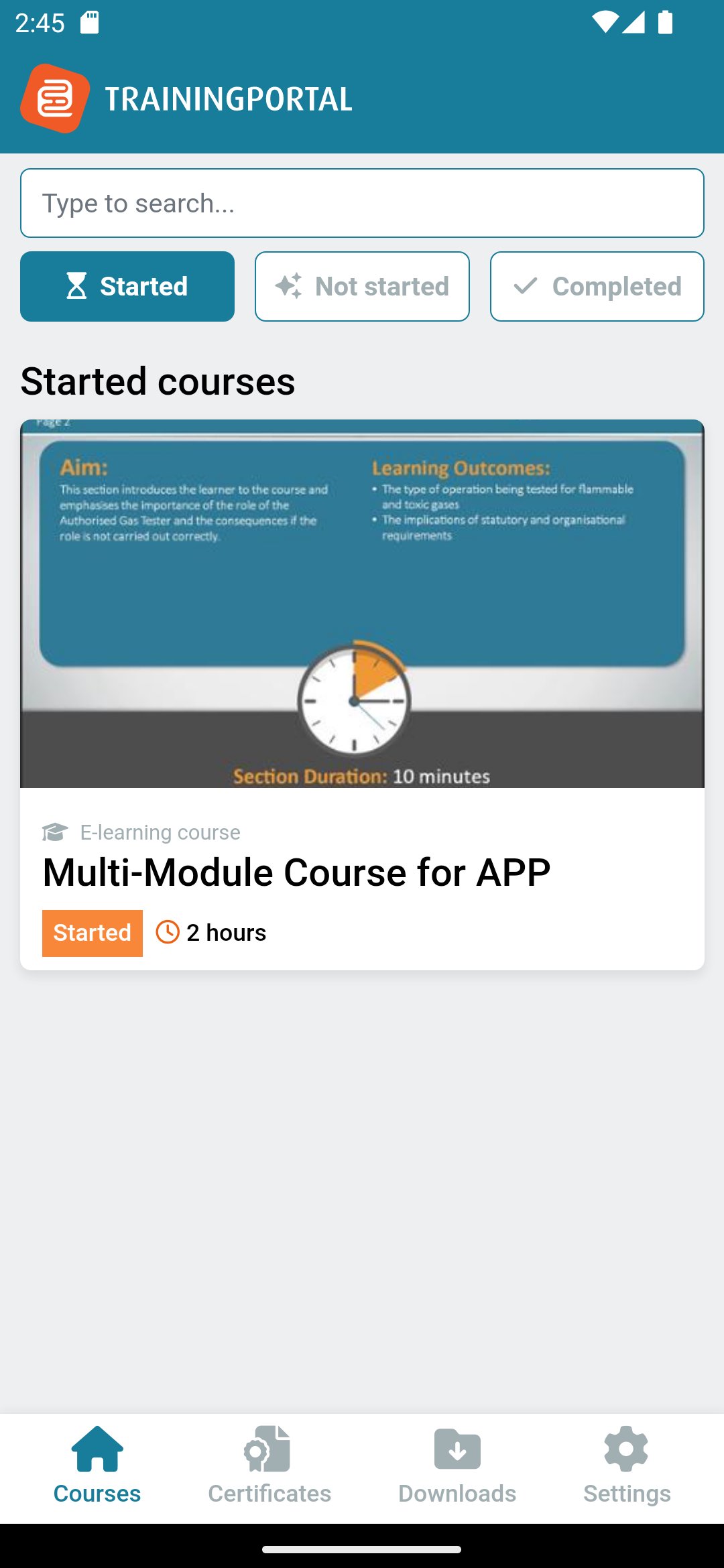 Trainingportal APK for Android Download