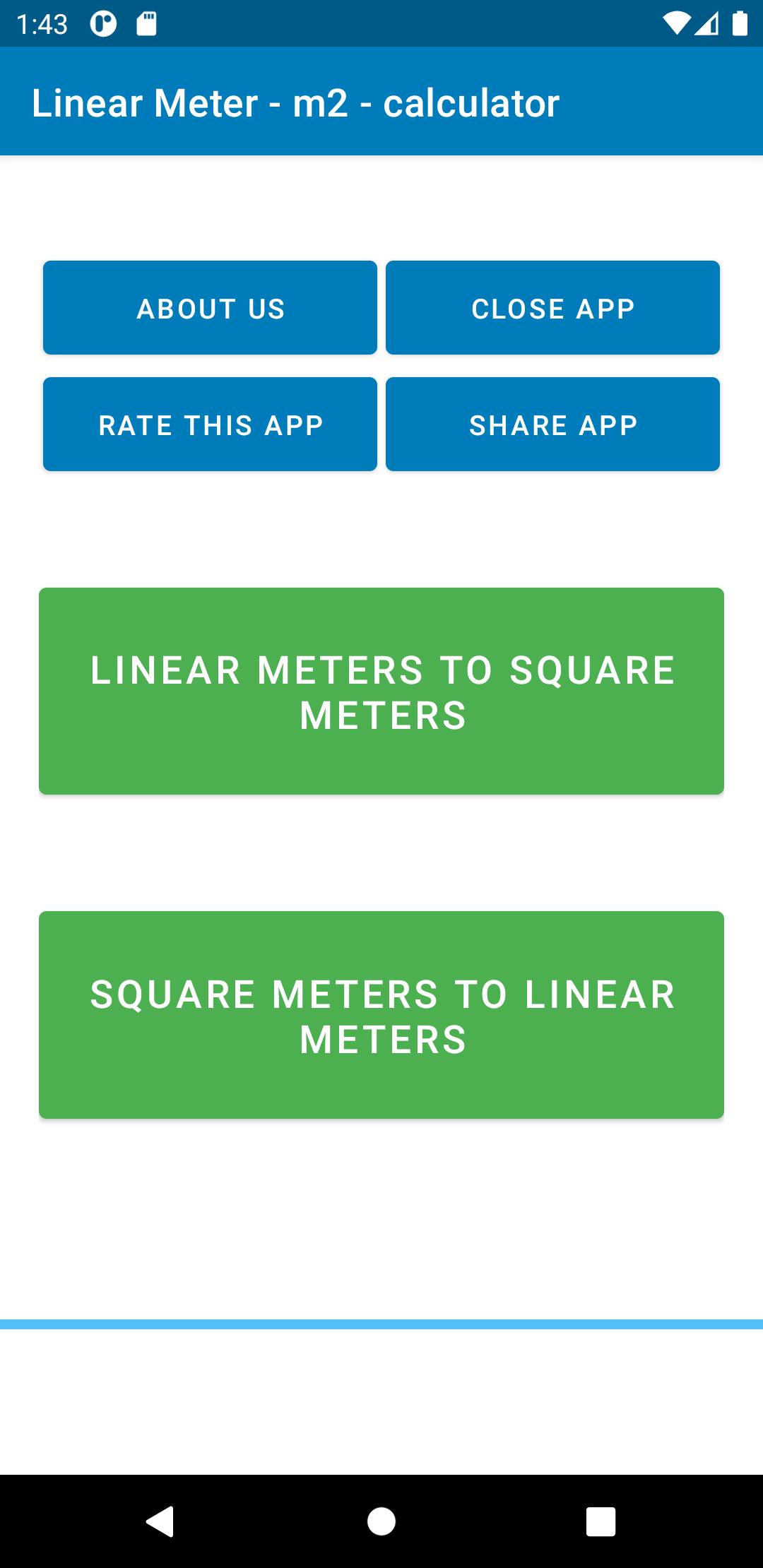 Linear Meter - m2 - calculator APK for Android Download Linear Meter - m2 - calculator APK for Android Download