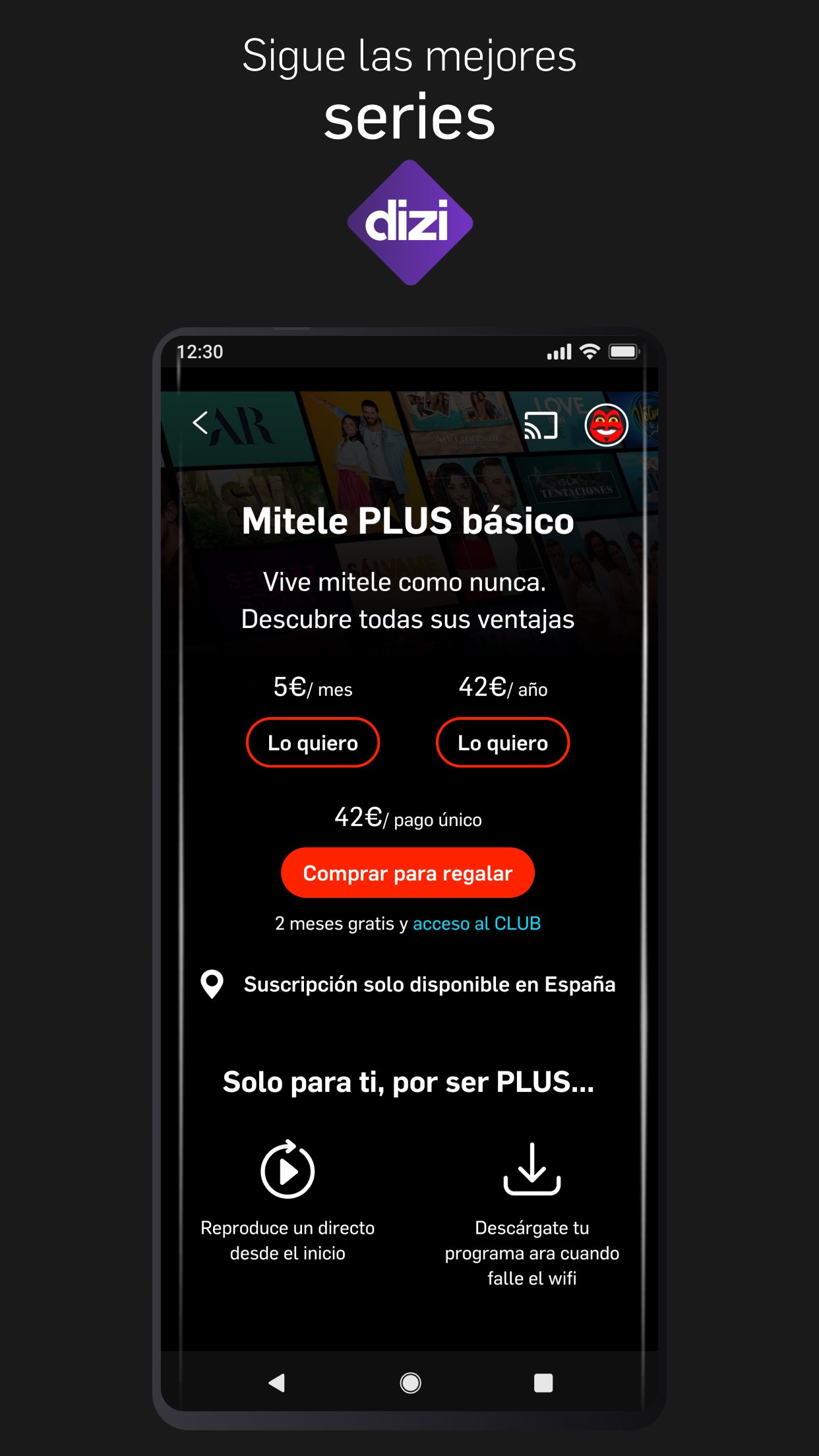 Descargar Mitele - TV a la carta APK Última Versión 6.20.1-pro para Android